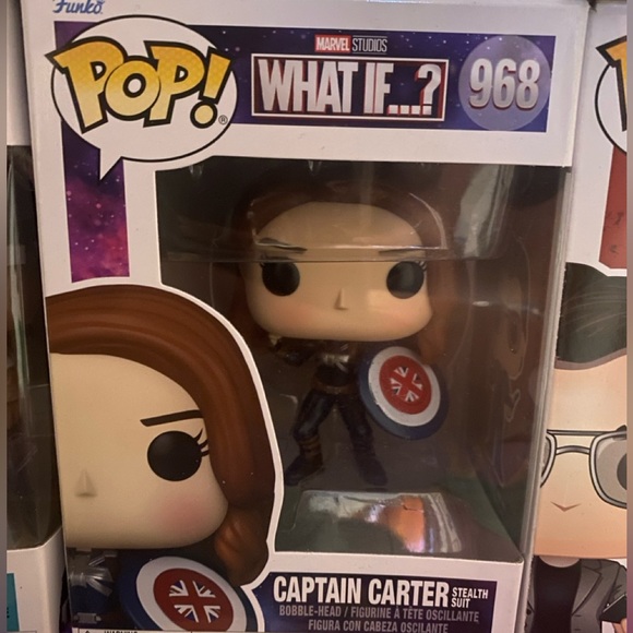 Funko | Toys | Funko Pop Vinyl Marvel Captain Carter Stealth Suit 968 ...